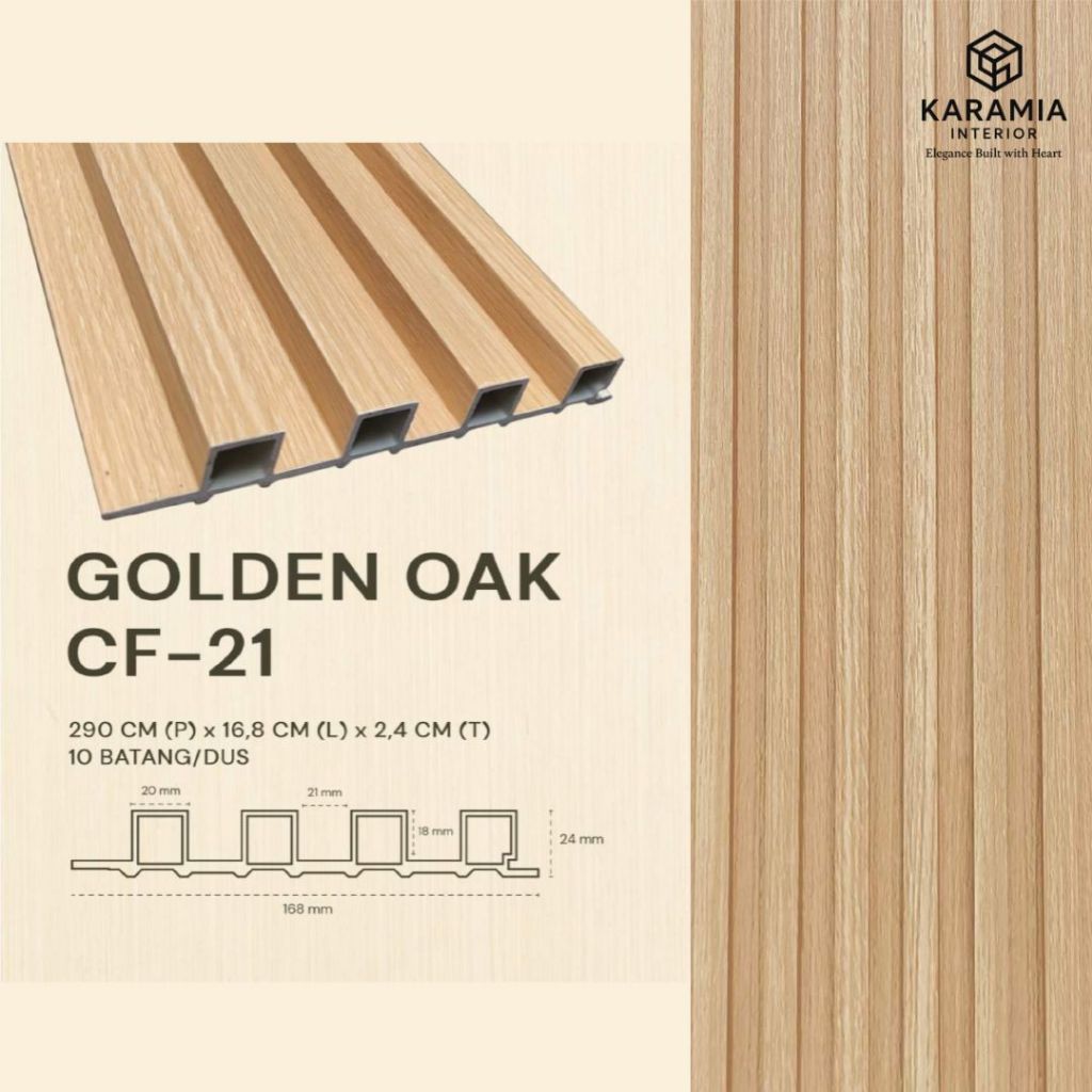 Jual ECHO Wall Panel WPC Kisi Kisi Wallpanel D Panel I WALLPANEL WPC ...