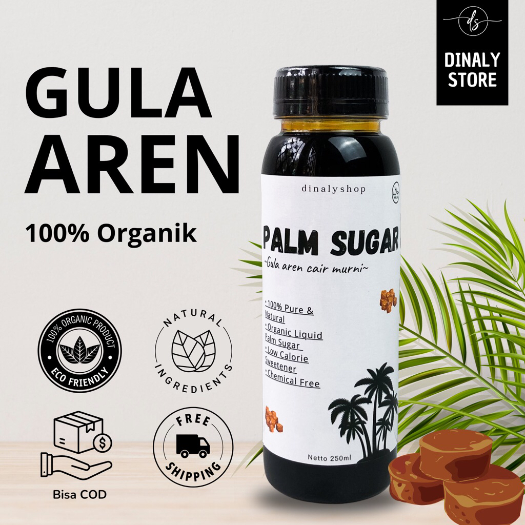 Jual Gula Aren Cair PREMIUM ORGANIK 250ml | Palm Sugar Liquid | Gula ...