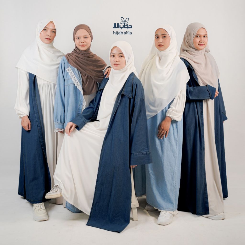 Jual DENIM JACKET AUTER ||BY HIJAB ALILA | Shopee Indonesia