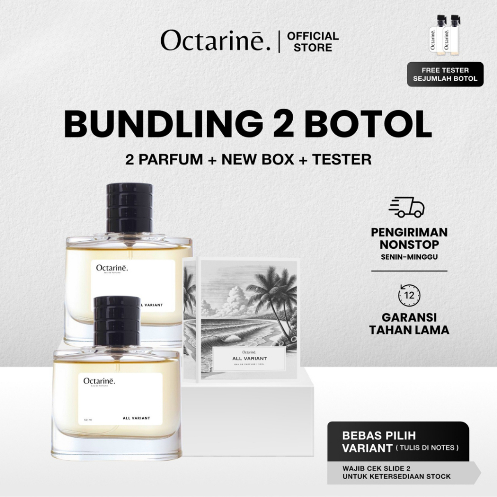 Jual Octarine - PROMO Bundling 2 Botol Parfum 50ml Bebas Pilih Variant | Shopee Indonesia