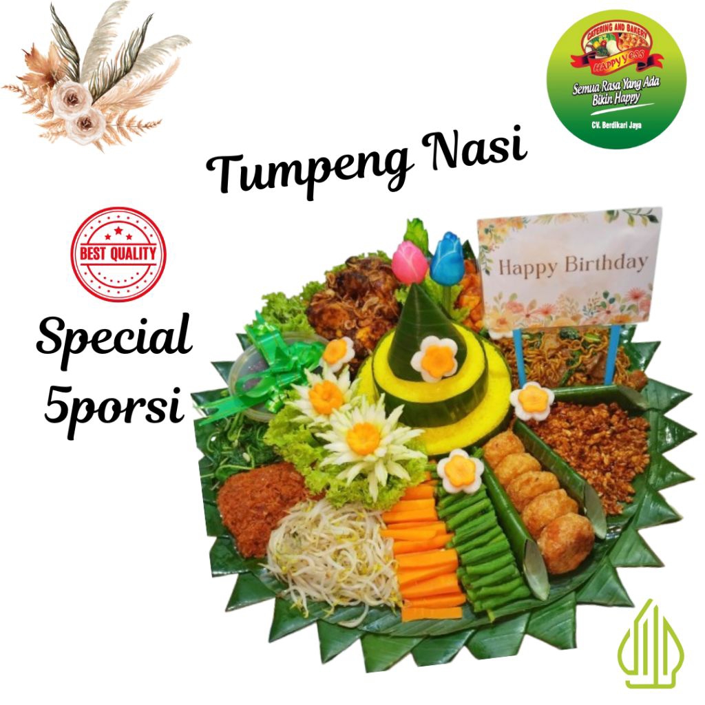 Jual Tumpeng Nasi Kuning/ Nasi Liwet/ Nasi Ungu/ Nasi Ijo/ Tumpeng ...