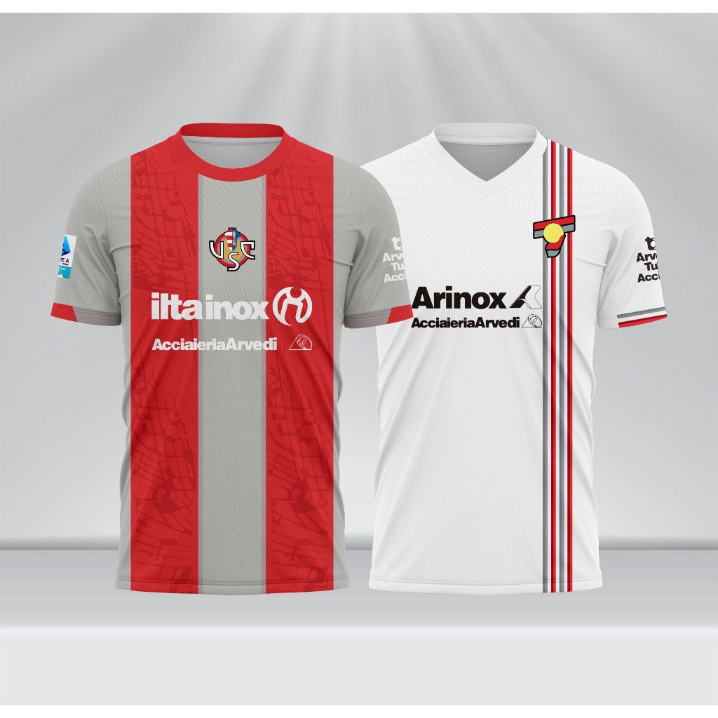 Jual Jersey Cremonese Home Away 2025 2026 Full Printing | Shopee Indonesia