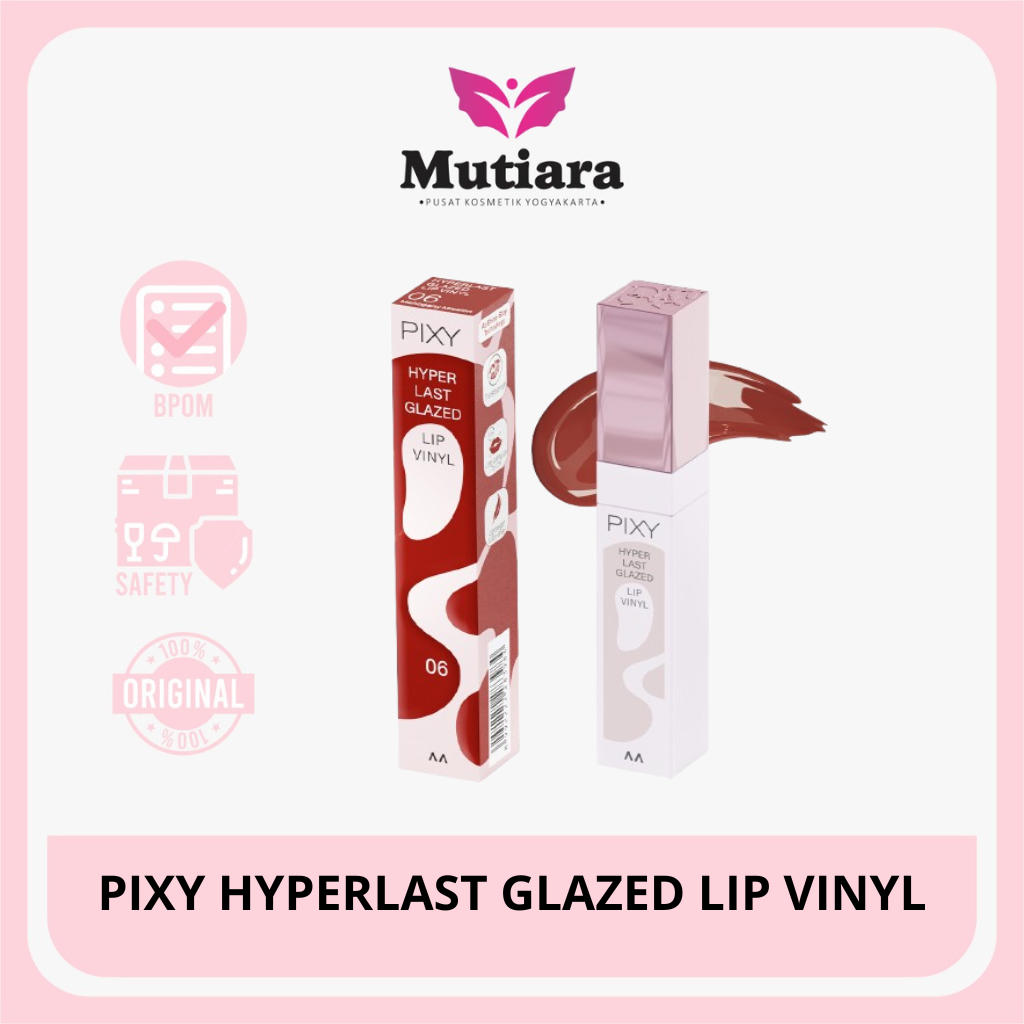 Jual PIXY HYPERLAST GLAZED LIP VINYL | Shopee Indonesia
