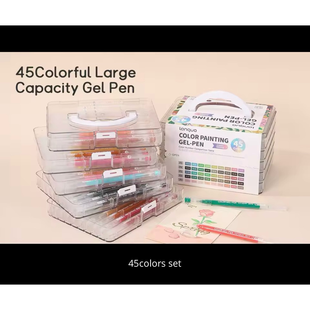 Jual MMP - SALE!! BARU Pen Gel LanGuo Pena Multiwarna Coloring Pen ...