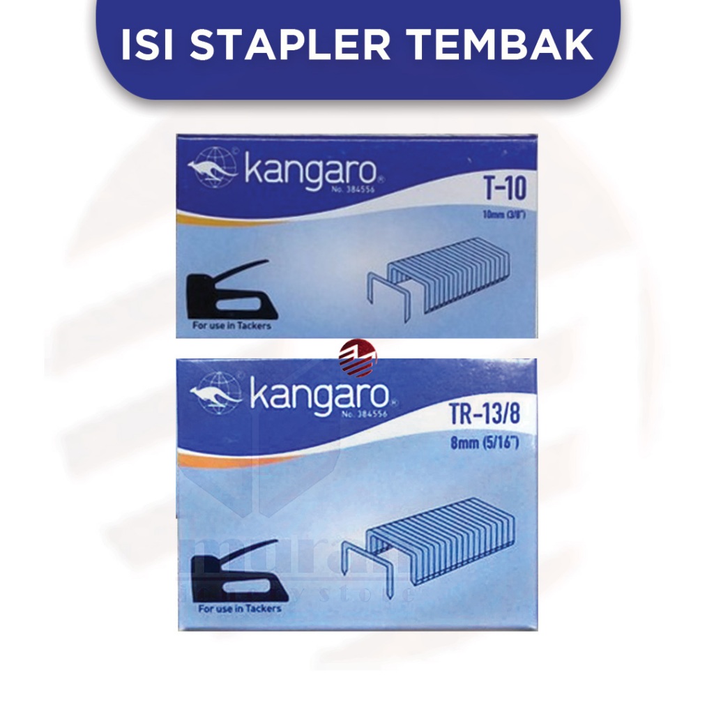 Jual Variasi Isi Hekter Tembak / Stapler Kangaroo | Shopee Indonesia