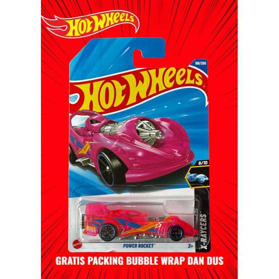 Jual Hot Wheels Power Rocket Pink Lot N 2025 | Shopee Indonesia