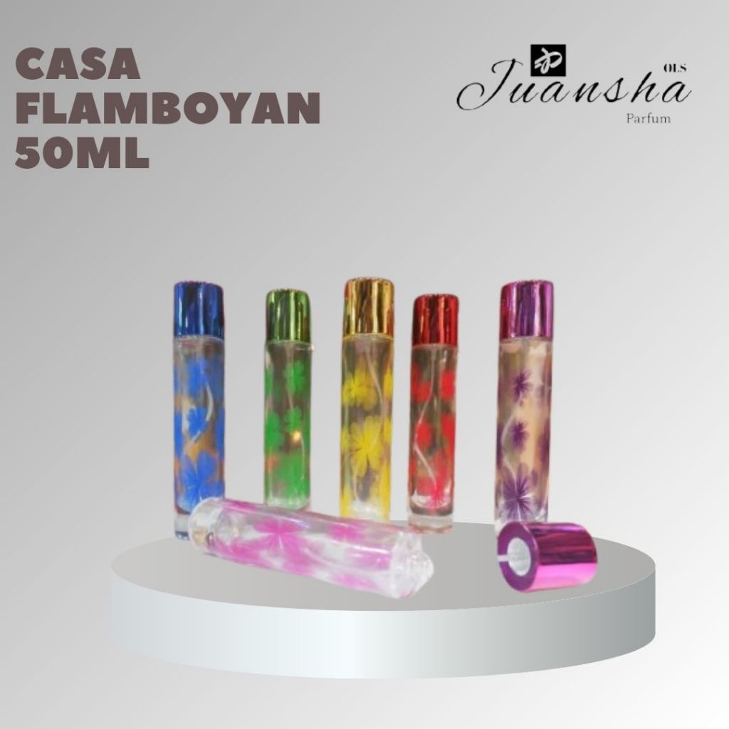 Jual BOTOL PARFUM | CASA FLAMBOYAN 50ML | BOTOL DRAT | HARGA PERLUSIN ...