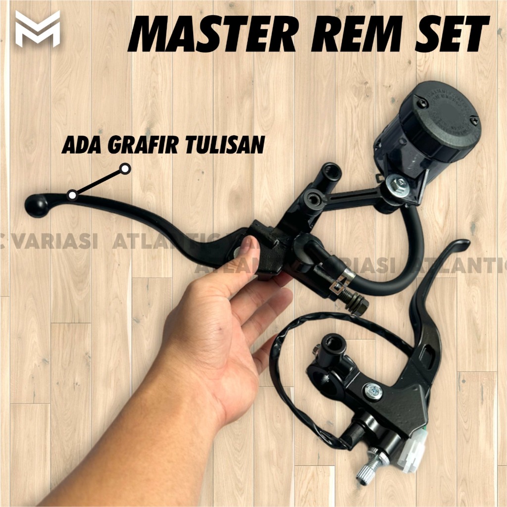 Jual HANDLE MASTER REM SET KANAN KIRI REM KOPLING PLUS TABUNG BIG SMOKE ...