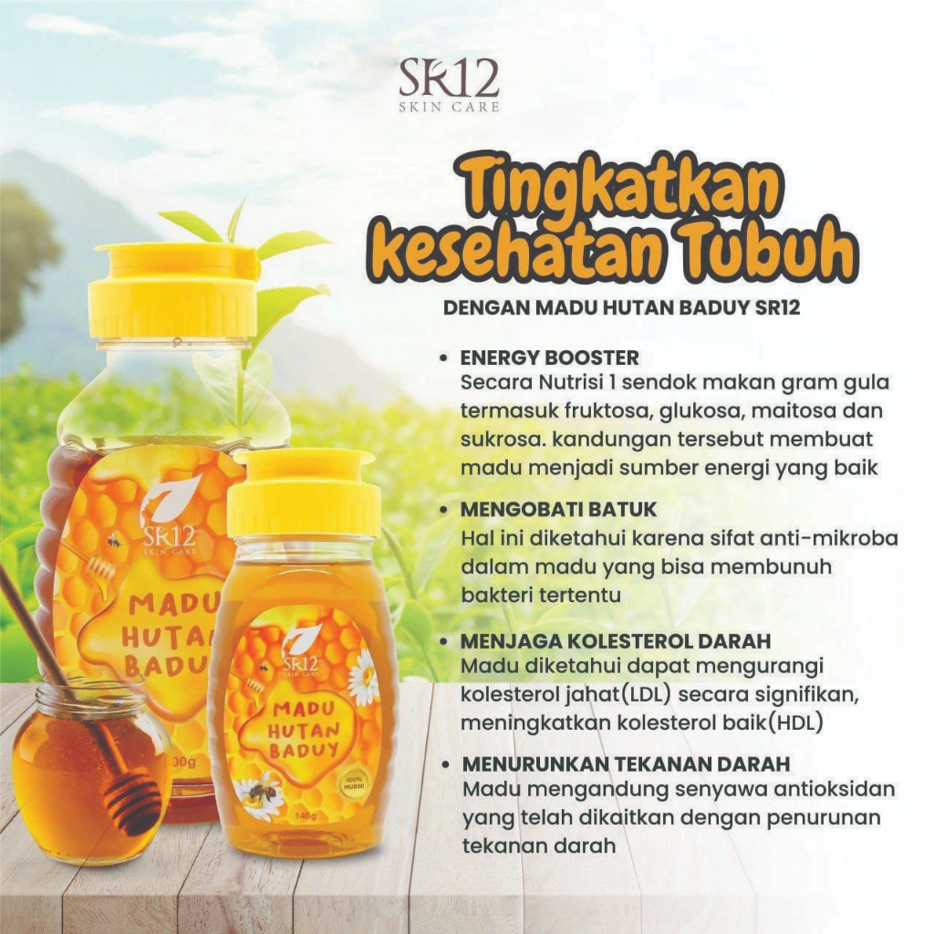 Jual Madu Hutan Baduy SR12 Madu Murni Asli Original Meningkatkan ...