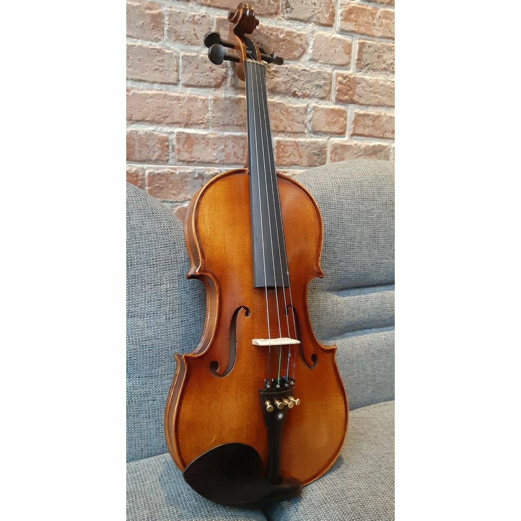 Jual No Merk Biola Violin Pemula Beginner 4/4 Handcrafted Full Solid ...