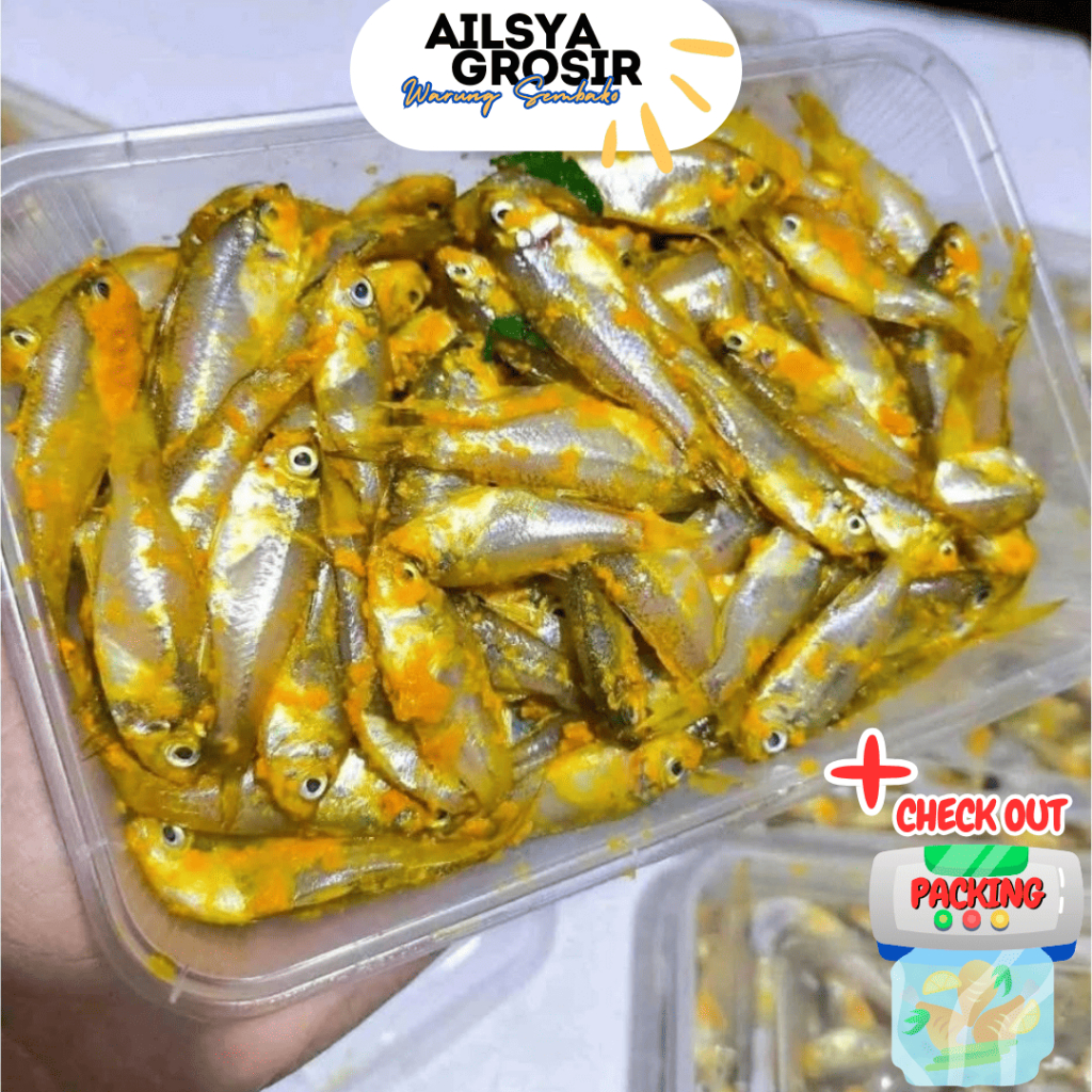 Jual IKAN WADER MARINASI BUMBU KUNING SIAP GORENG 1 KG | Shopee Indonesia