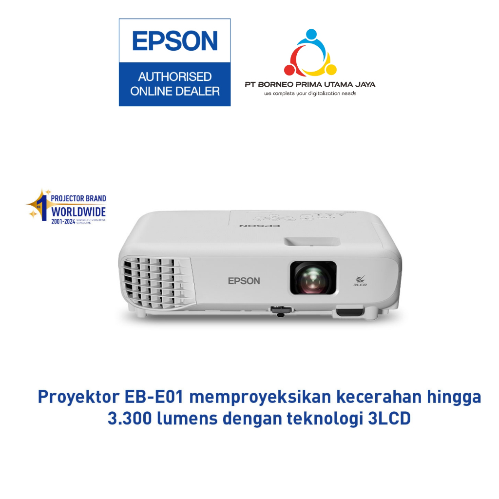 Jual Epson EB-E01 XGA 3LCD Projector | Shopee Indonesia