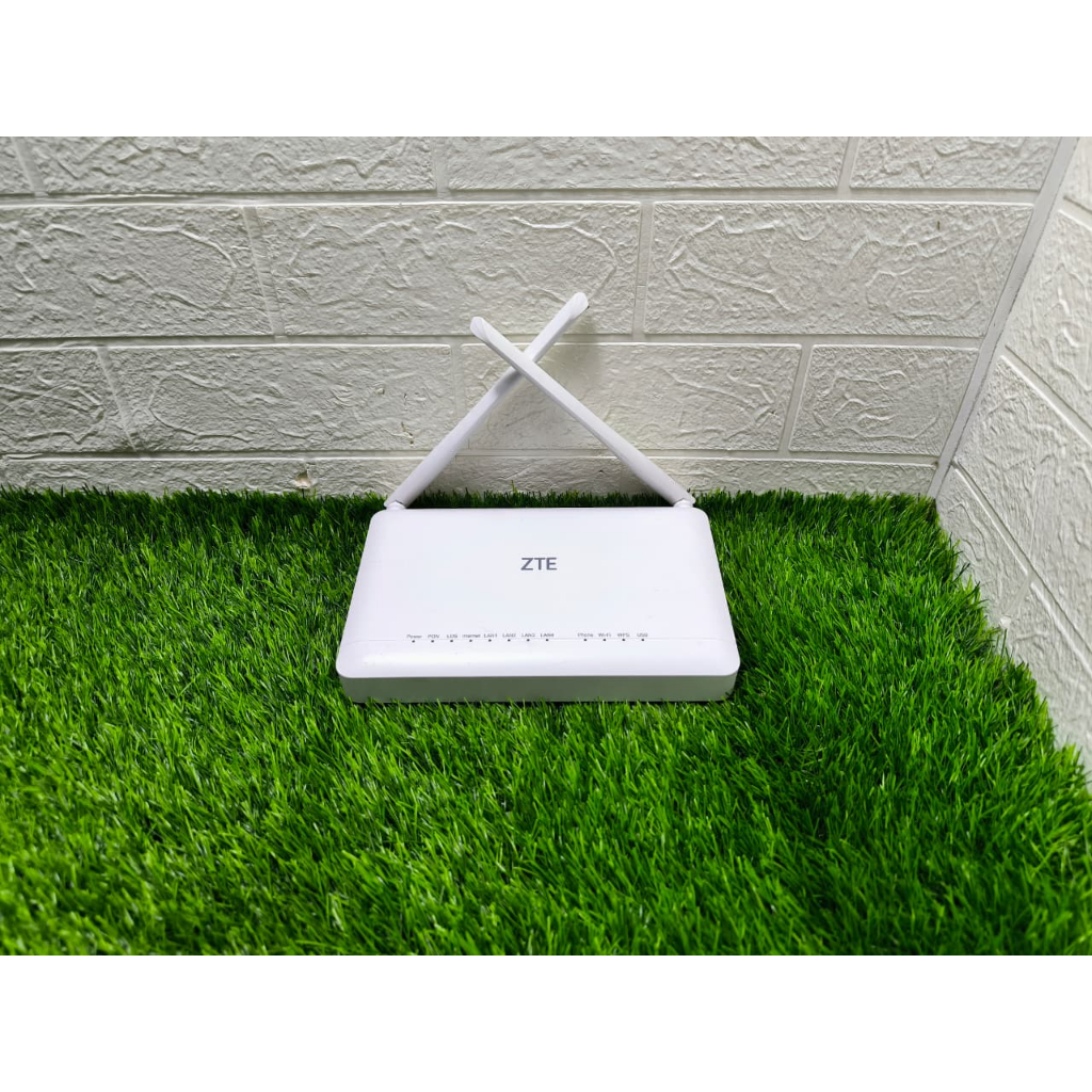 Jual Modem ZTE Dual-Band Wi-Fi 5 GPON ONT ZXHN F670L 2.4GHz 5GHz MINUS ...