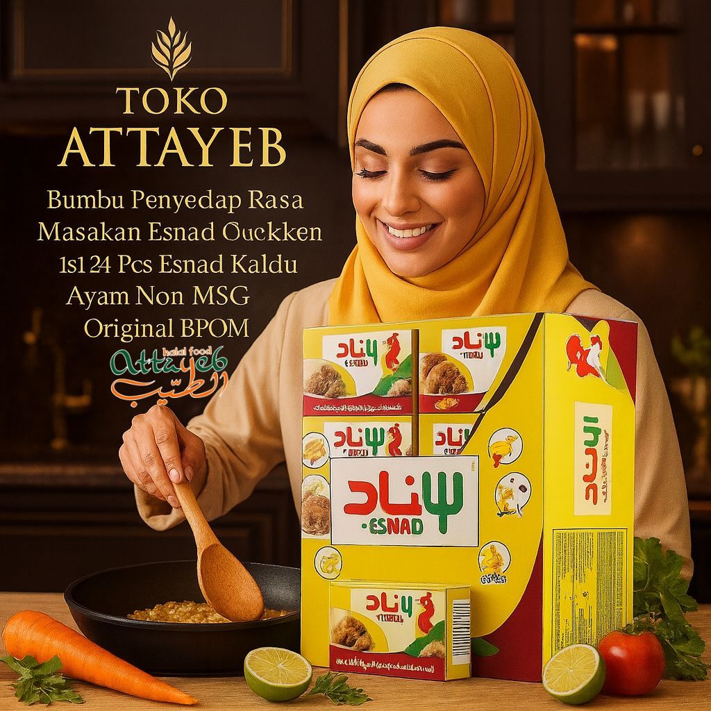Jual Bumbu Penyedap Rasa Masakan Esnad Arab Chicken isi 24 Kaldu Ayam ...