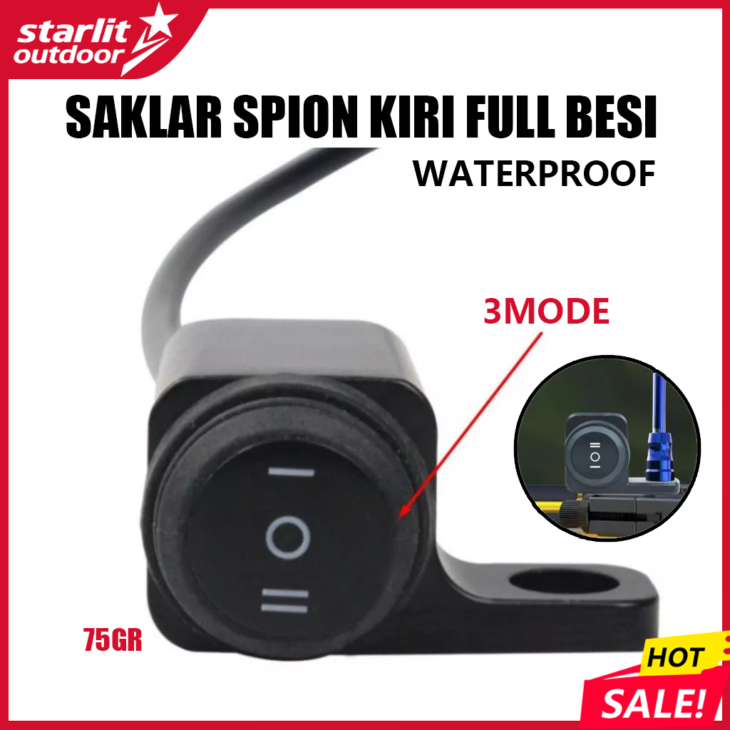 Jual Saklar Spion Kiri - Kanan 3 Mode On On Off Full Besi ABS ...