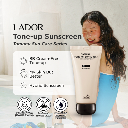 Jual Lador Tamanu Tone Up Sunscreen 50ml | BB Cream Free | Daily ...