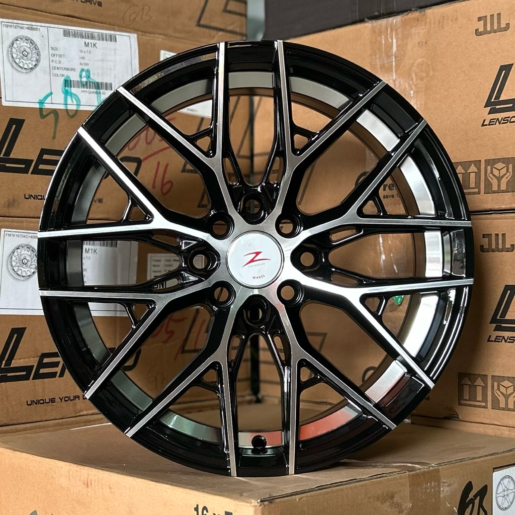 Jual Velg Zen VS01 Ring 16 Lebar 7 Pcd 8x100/114.3 Et 40 Warna Black ...