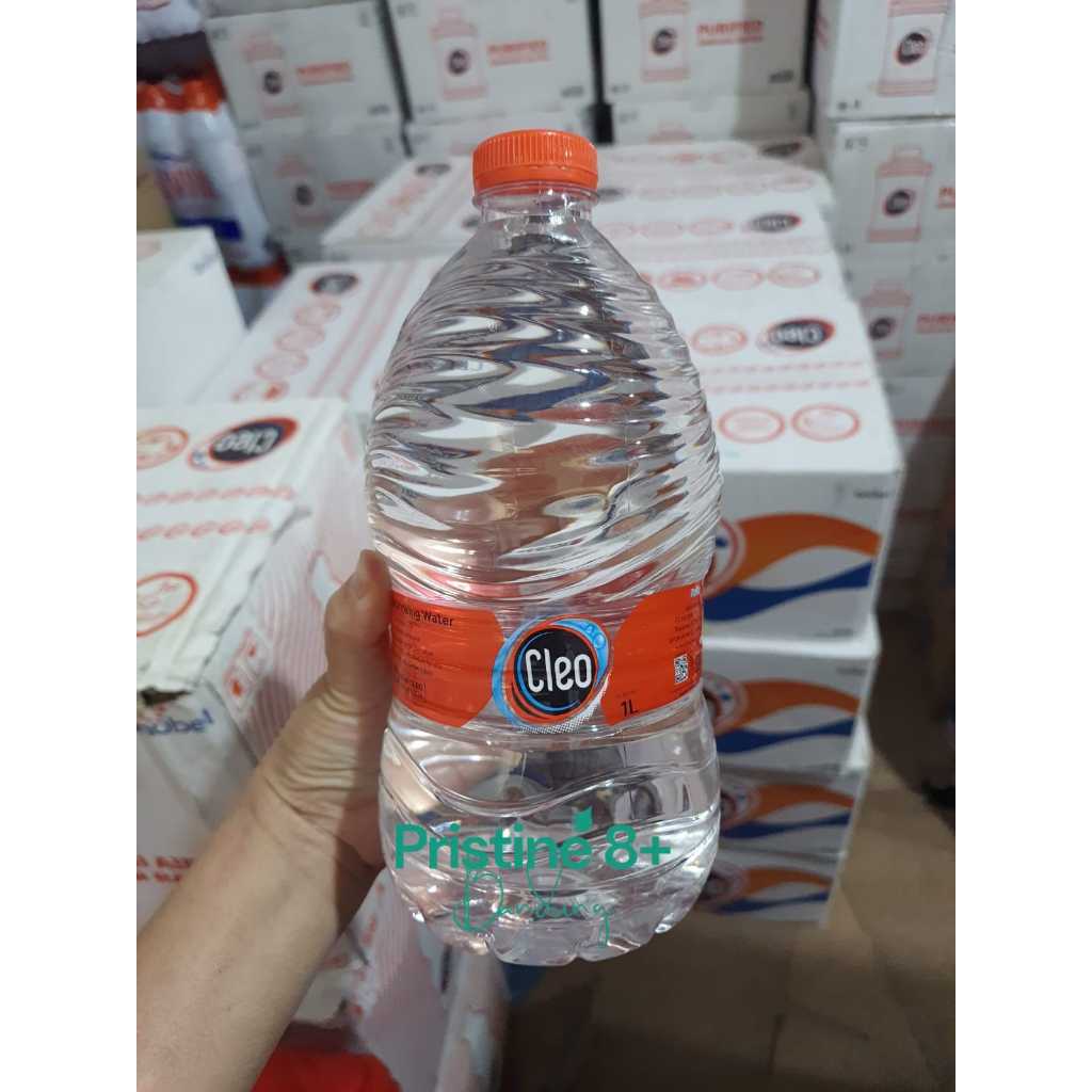 Jual Cleo 1 liter NEW PACKAGING / Cleo pure water 1 liter / Cleo 1 Ltr ...
