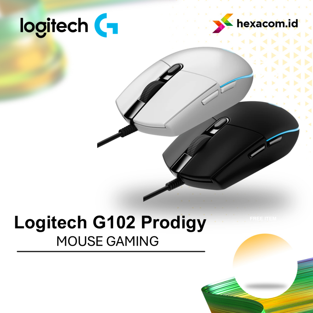 Jual Mouse Gaming Logitech G102 RGB Lightsync | Shopee Indonesia