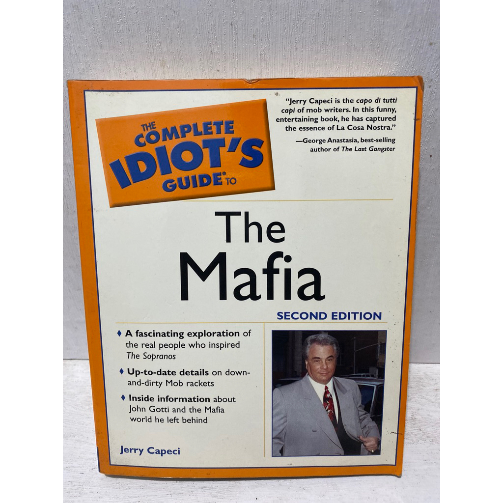Jual Buku Original THE COMPLETE IDIOTS GUIDE TO THE MAFIA SECOND ...