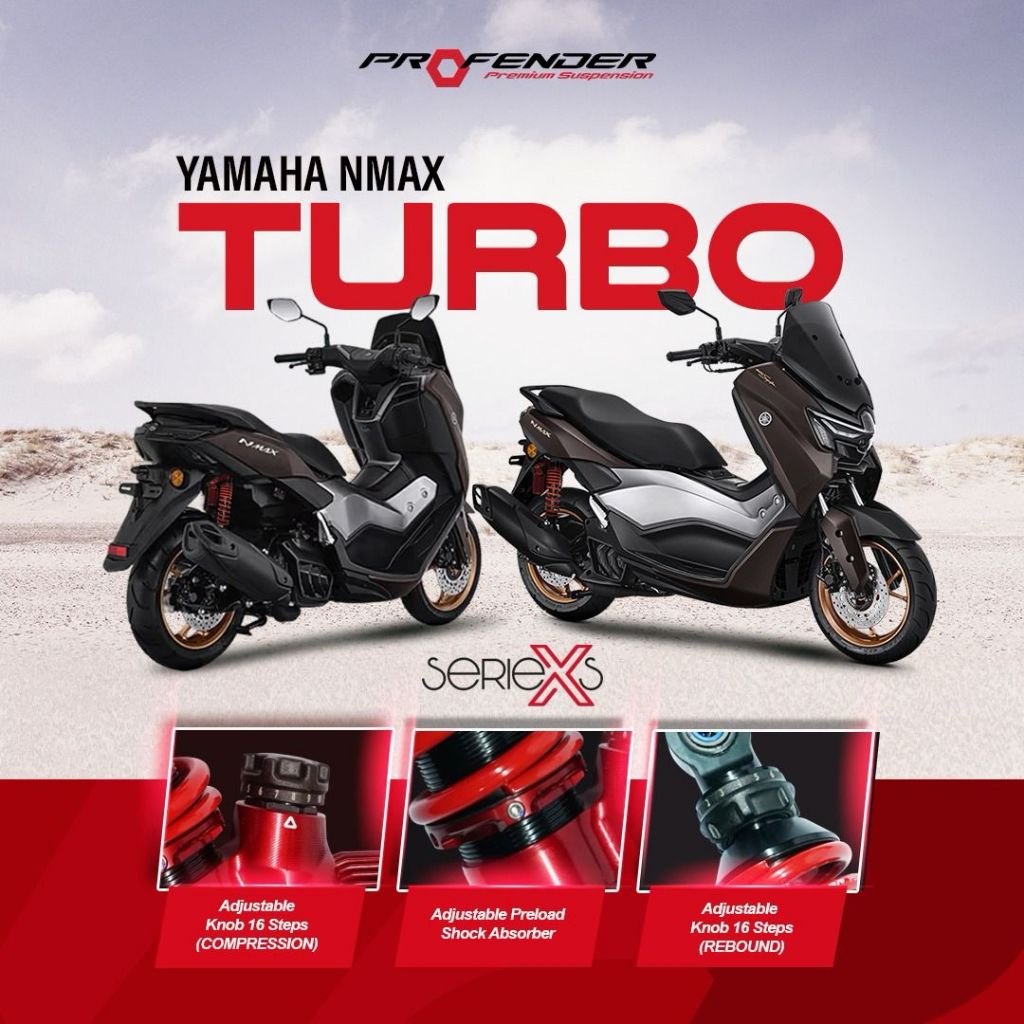 Jual Suspensi Shock Shockbreaker PROFENDER Xseries Yamaha NMAX NEO NEO ...