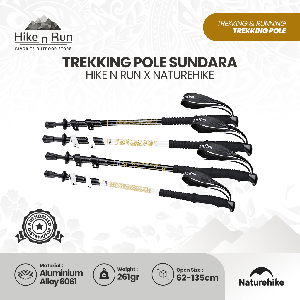 Jual Naturehike x Hike n Run Trekking Pole ST01 NH17D001-Z – Telescopic ...