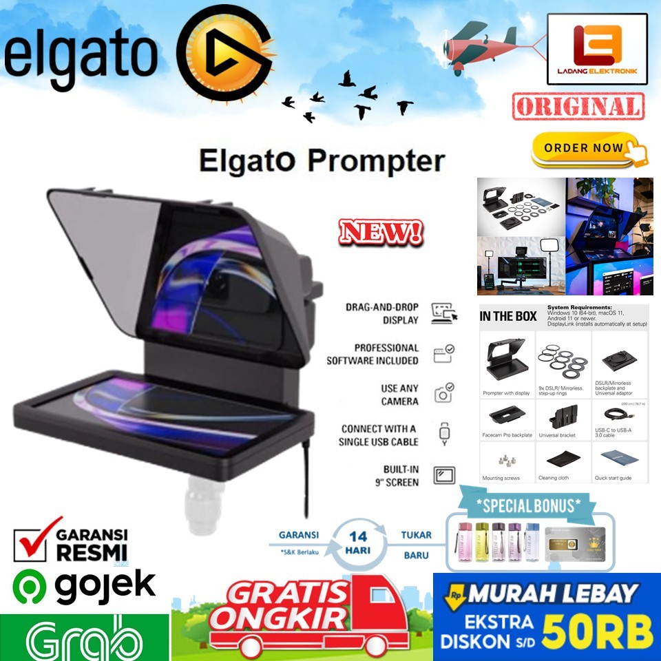 Jual ELGATO PROMPTER The All in One Creator's Teleprompter - GARANSI ...