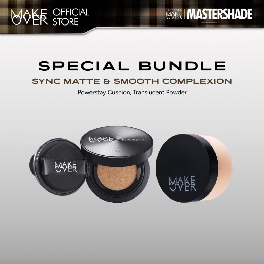 Jual MAKE OVER Sync Matte and Smooth Complexion: NEW! Baru Powerstay ...