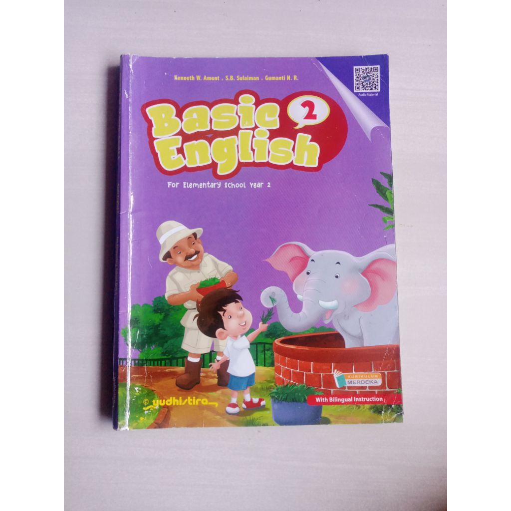 Jual BASIC ENGLISH 2 FOR ELEMENTARY SCHOOL YEAR 2 KURIKULUM MERDEKA ...
