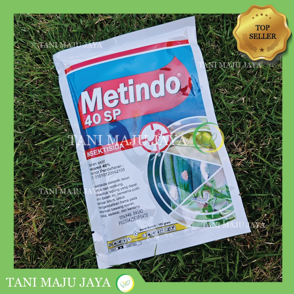 Jual Insektisida Metindo 40SP 100 gr Obat Pembasmi Hama Ulat Tanaman ...