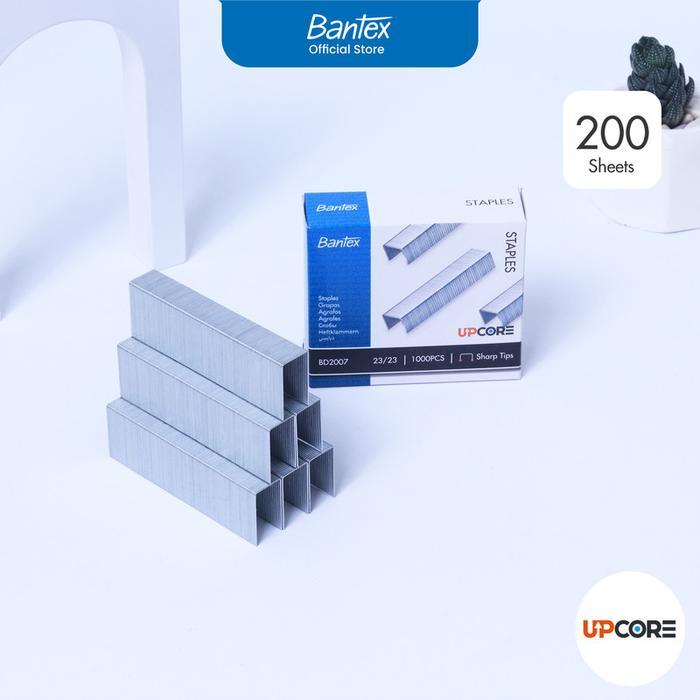 Jual Bantex Staples 23/23 Ujung Tajam Anti Karat | Untuk 210 Lembar ...