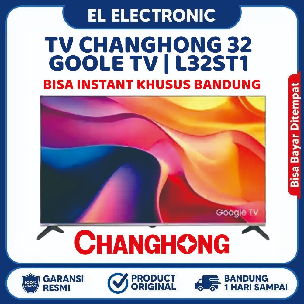 Jual Changhong LED TV L32ST1 32 Inch Google TV GARANSI RESMI | Shopee ...