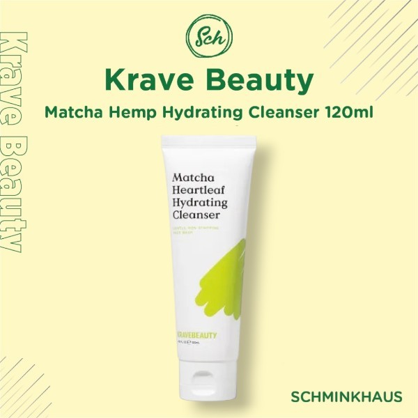 Jual KRAVE BEAUTY Cleanser 120ml/100ml/30ml (Matcha Hemp Hydrating ...