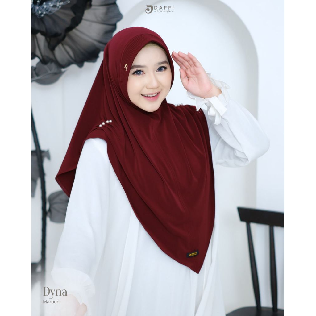 Jual hijab daffi terbaru seri Dyna | Shopee Indonesia
