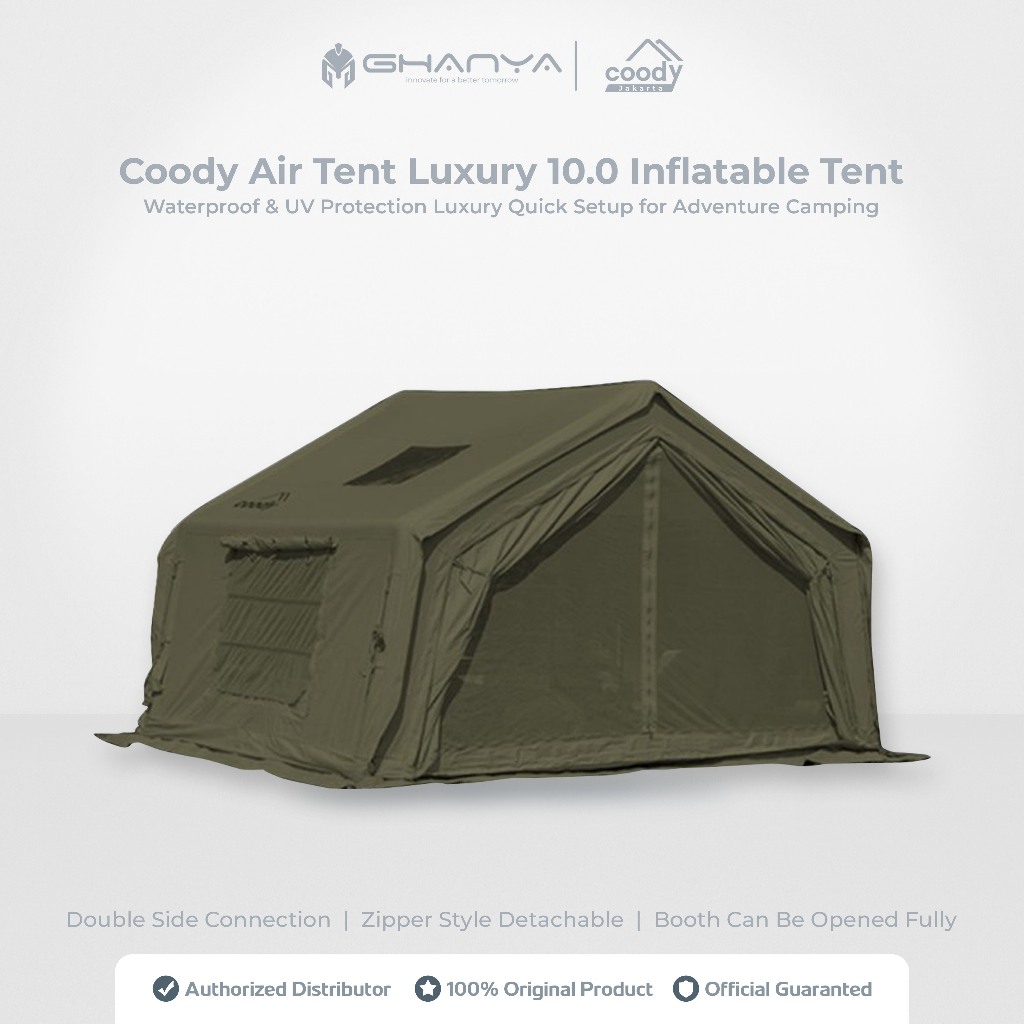 Jual Coody Air Tent Luxury 10.0 Sqm M2 Inflatable Tent (Tenda Praktis ...