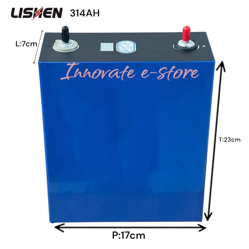 Jual Baterai LISHEN Lifepo4 3.2V 314AH Kondisi Baru Original | Shopee ...