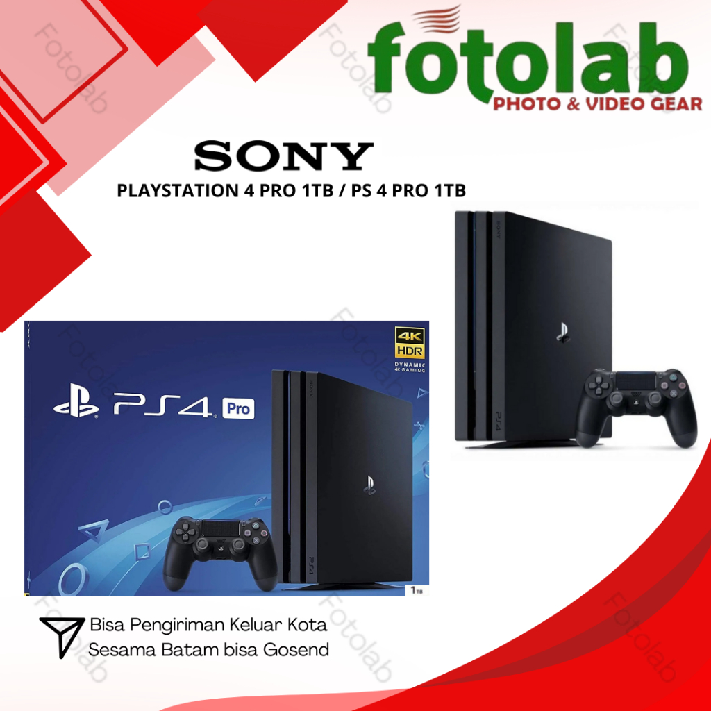 Jual Sony PlayStation 4 Pro 1TB - PS4 Pro 4K 1TB Konsol Game | Shopee ...
