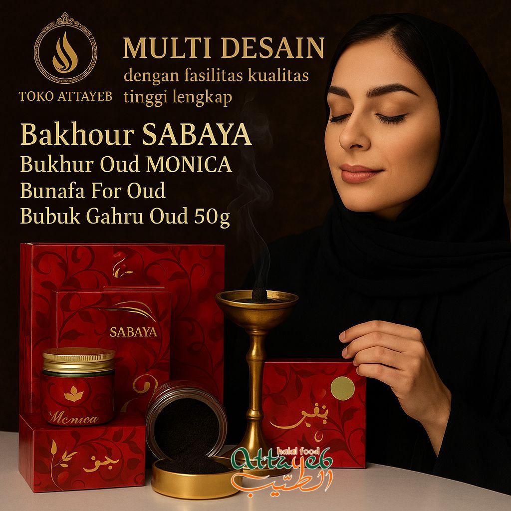 Jual Buhur Bakhoor Bakhour SABAYA Oud MONICA Banafa For Oud Dupa arab ...