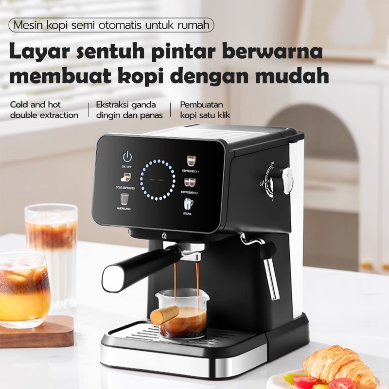 Jual Mesin Kopi Espresso Otomatis 20Bar, Mesin Pembuat Kopi dengan ...