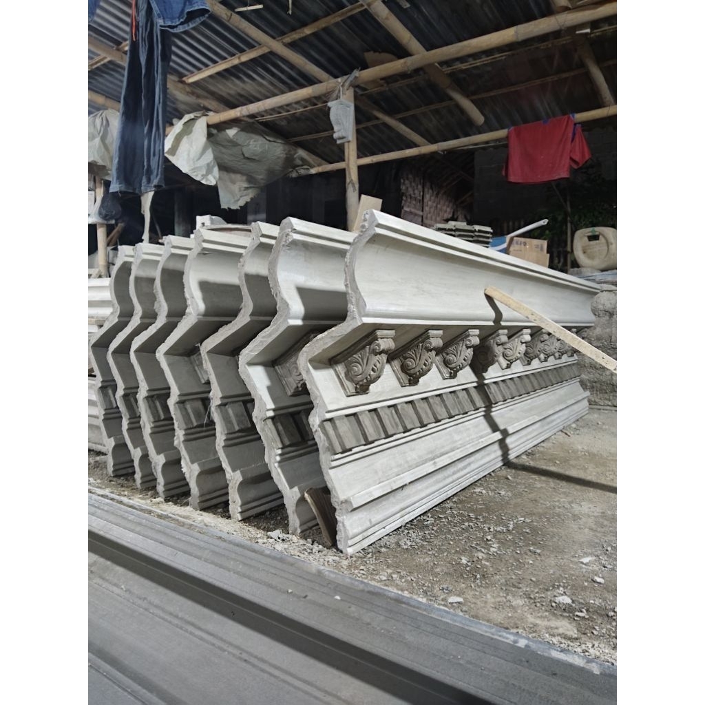 Jual lis profil beton lisplang beton tempel lis beton tempel lis profil ...