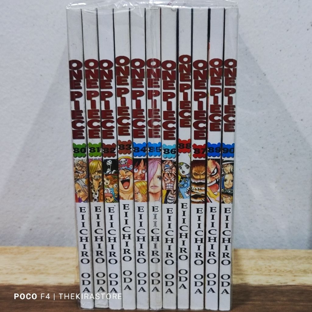 Jual Komik One Piece Vol 80-90 set (preloved) | Shopee Indonesia