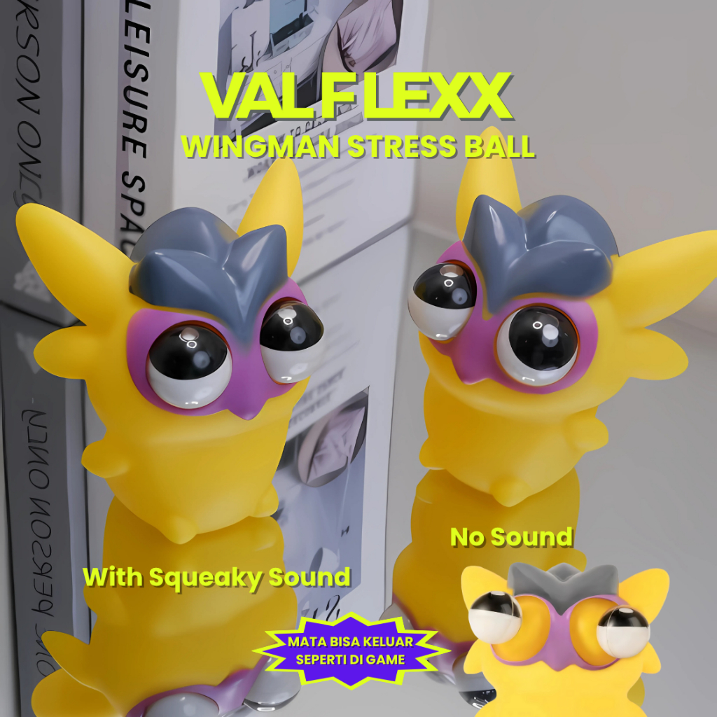Jual WINGMAN VALORANT FLEX | BONEKA STRESSBALL MERCH GAME VALORANT (MATANYA BISA KELUAR ...