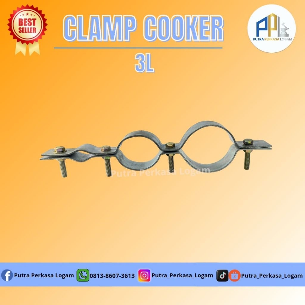 Jual CLAMP COOKER LUBANG 3 / KLEM KUKER / CLAMP COOKER FIBER OPTIC ...