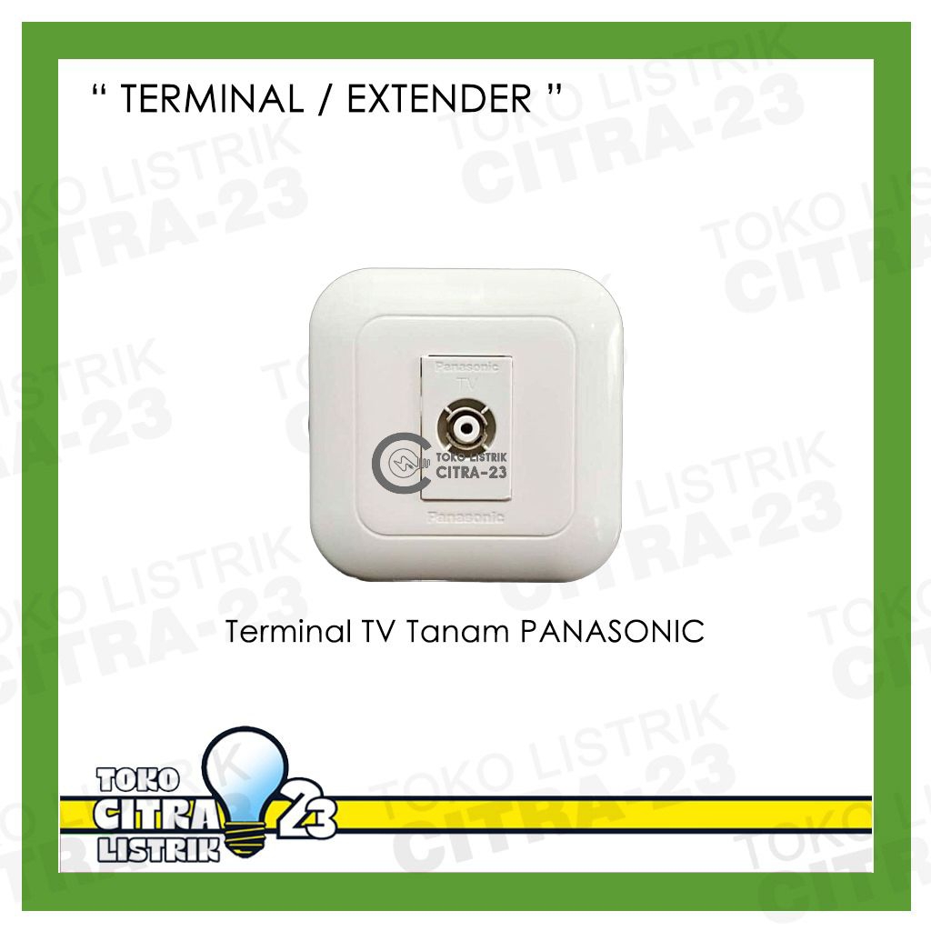 Jual C-23 ll Terminal TV Tanam // Terminal TV Tanam // Soket Antena TV ...
