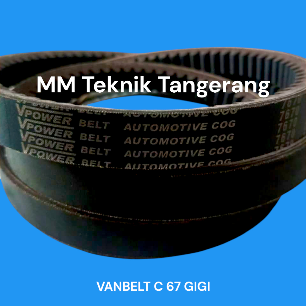 Jual Vanbelt C67 Gerigi Tali Ban Kipas RPF 7670 Vpower Van Fan Belt C ...