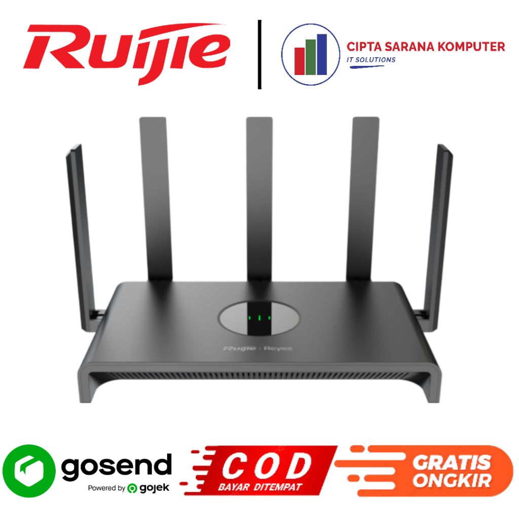 Jual RUIJIE REYEE RG-EW1300G 1300M DUAL BAND GIGABIT WIRELESS ROUTER ...