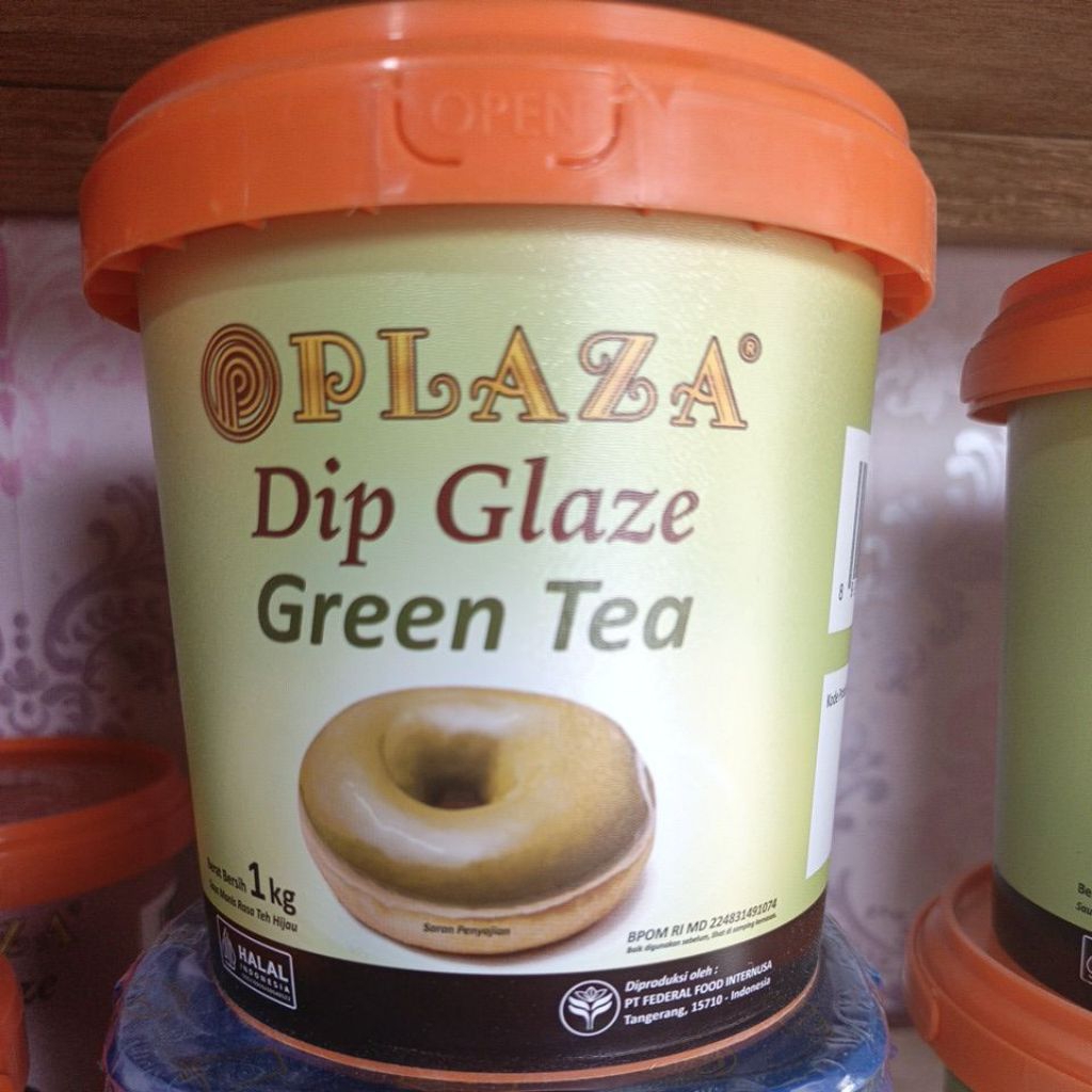 Jual glaze plaza green tea 1kg | Shopee Indonesia