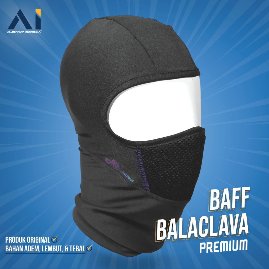 Jual PREMIUM BALACLAVA - Masker Helm Full Face – Masker Ninja – Topeng ...
