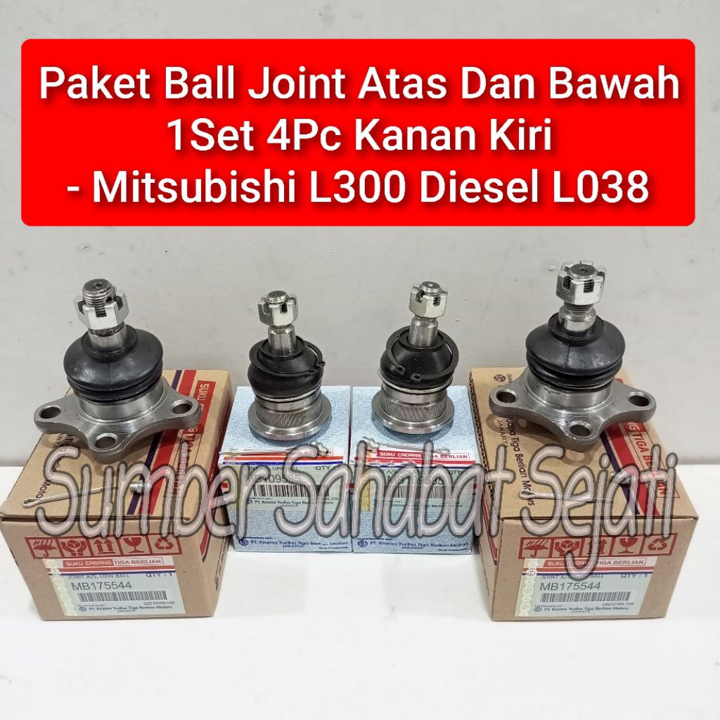 Jual Paketan Ball Joint Arm Atas Bawah Lower Upper Mitsubishi L300 ...