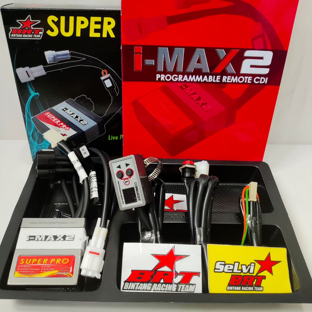 Jual CDI BRT IMAX 2 SUPER PRO 52 STEP + PLUS COMMANDER SHOGUN 125 ...
